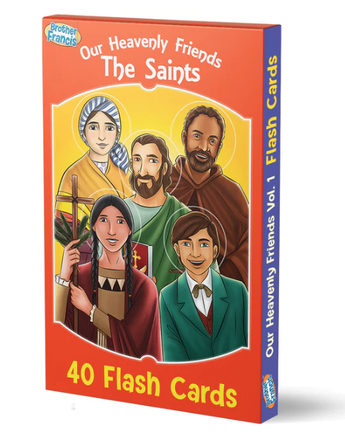 Our Heavenly Friends Volume 1 - Flash Cards - Catholic Market