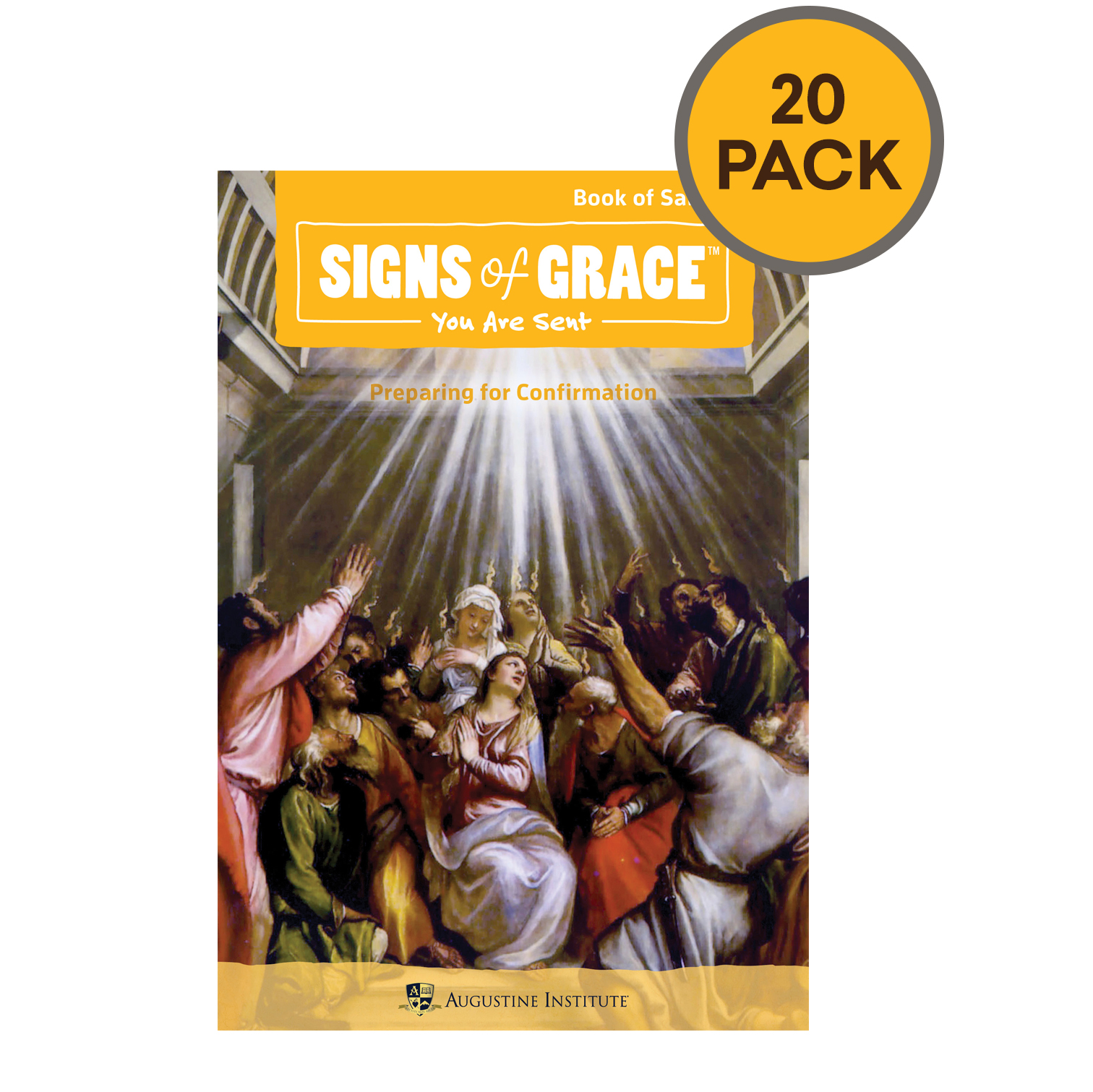 Signs of Grace: You Are Sent - Book of Saints for Children, 20 Pack