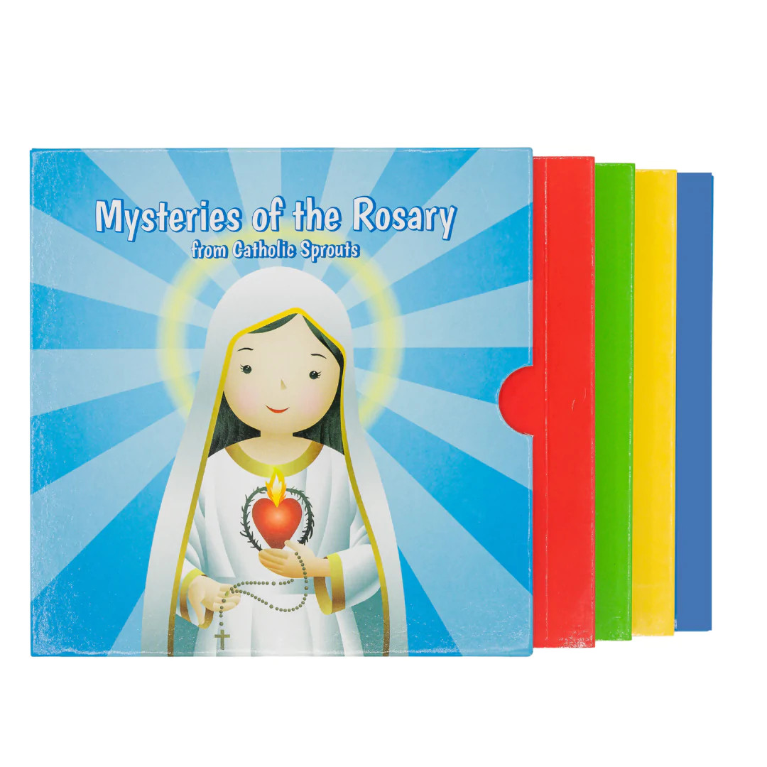 Mysteries of the Rosary 4 Board Book Set