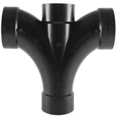 4152-3 2" x 1-1/2" x 1-1/2" x 2" ABS DOUBLE FIXTURE FITTING - Standard ...