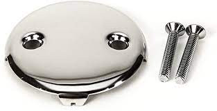 35245 2 HOLE WASTE & OVERFLOW PLATE - Standard Plumbing & Industrial ...