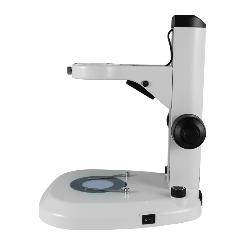 Microscope Table Track Stand, 76mm Focusing Rack, 280mm Track Length ...