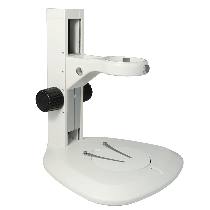 Microscope Table Track Stand, 76mm Focusing Rack, 300mm Track Length ...