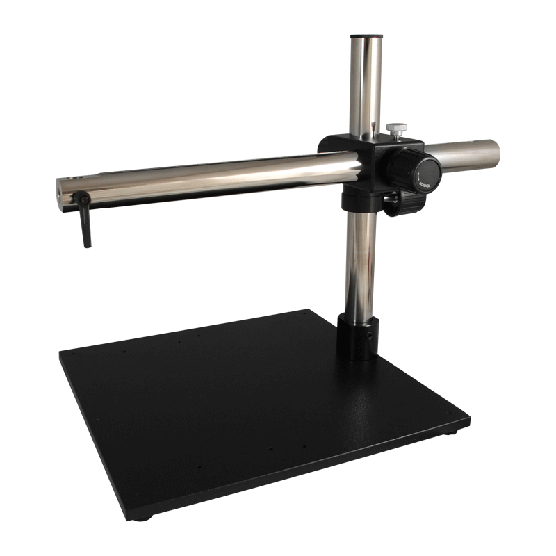 Heavy Duty Microscope Single Arm Boom Stand, 408mm Post, 544mm Arm, Big ...