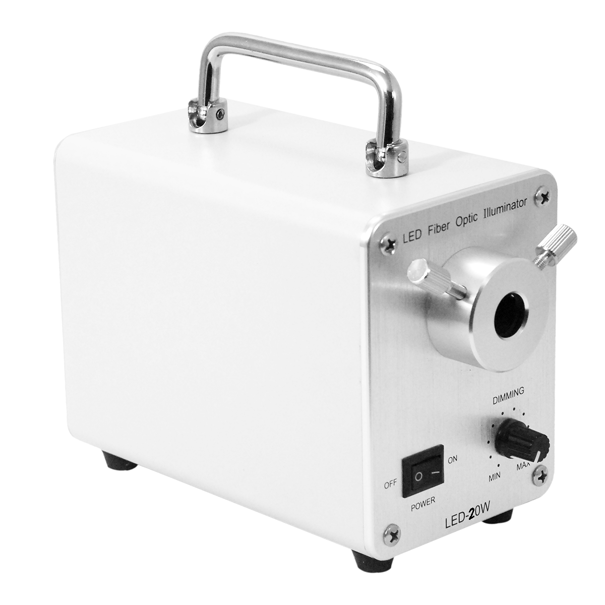 20W LED Fiber Optic Illuminator Microscope Light Source Box, 3000000 ...