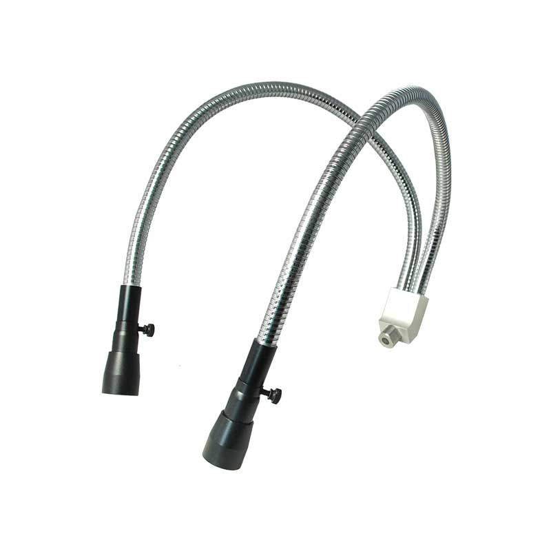 Dual Gooseneck Light Guide Cables for Microscope Fiber Optic ...