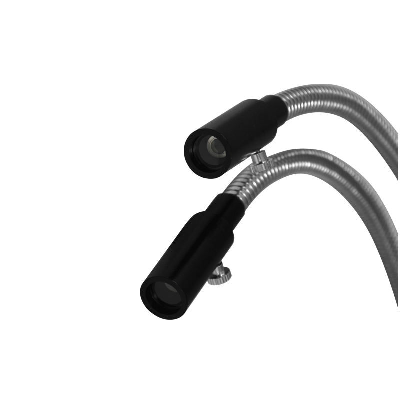 Dual Gooseneck Light Guide Cables for Microscope Fiber Optic ...