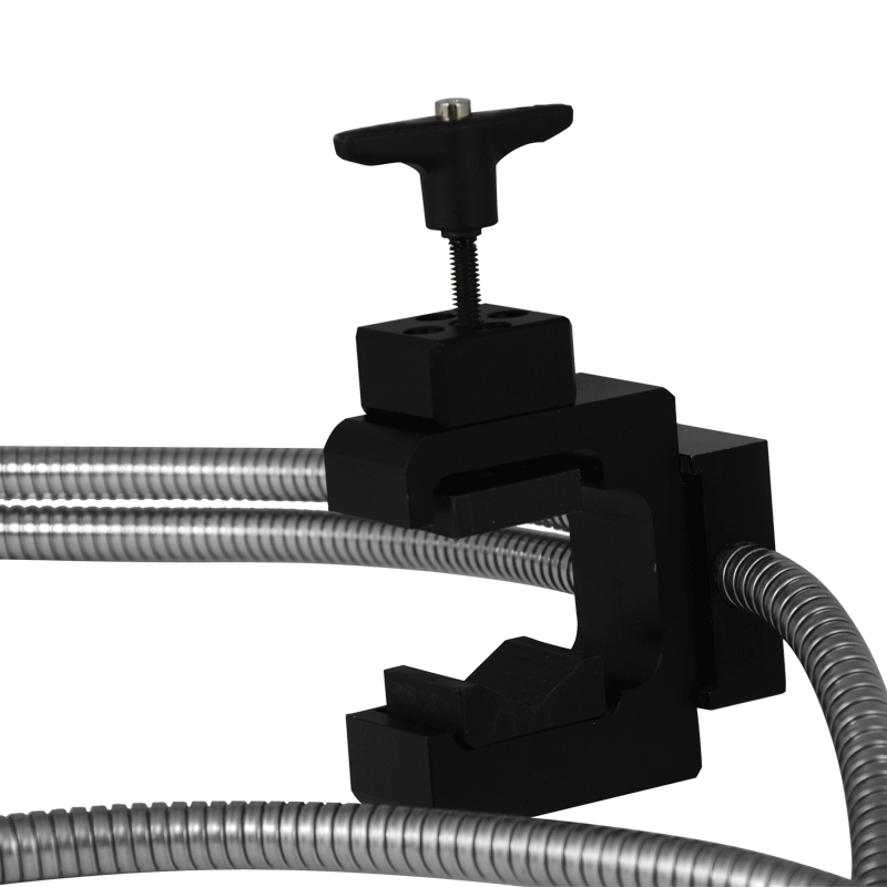 Microscope Fiber Optic Illuminator Dual Gooseneck Light Guide Cables ...