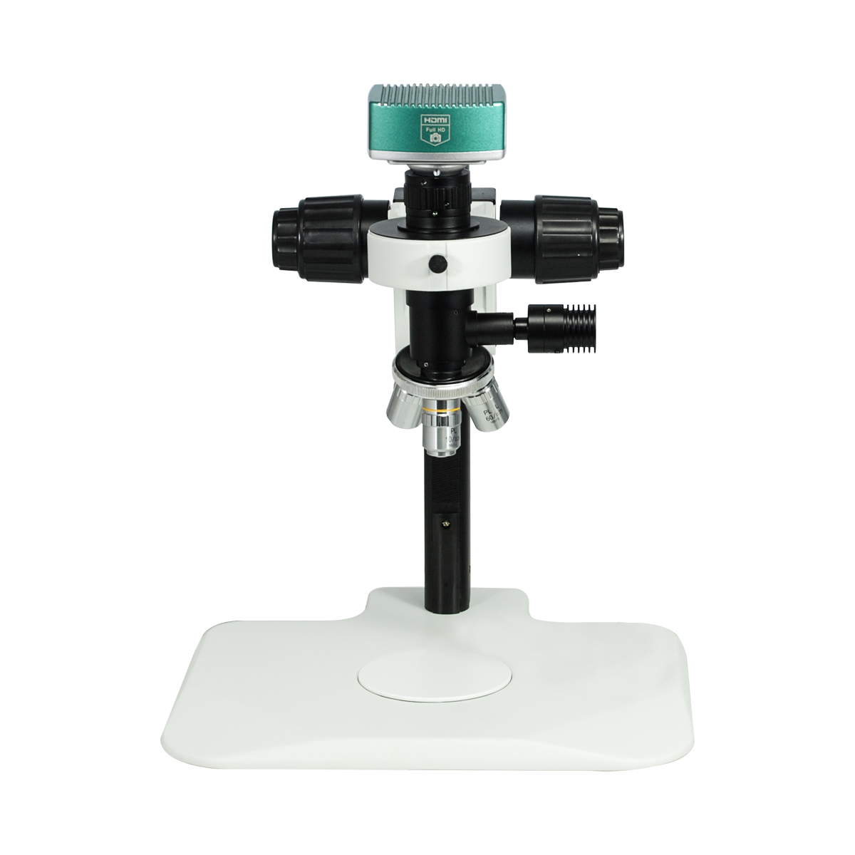 2.0 Megapixels 5-20X CMOS LED Light Track Stand Nosepiece Video ...