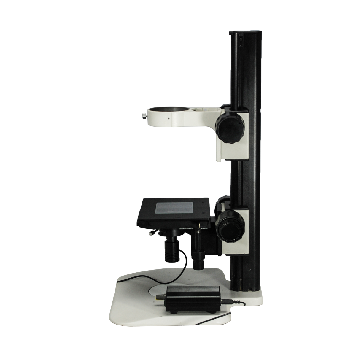 Microscope Track Stand, 76mm Coarse Focus Rack with Fine Focus XY Stage ...