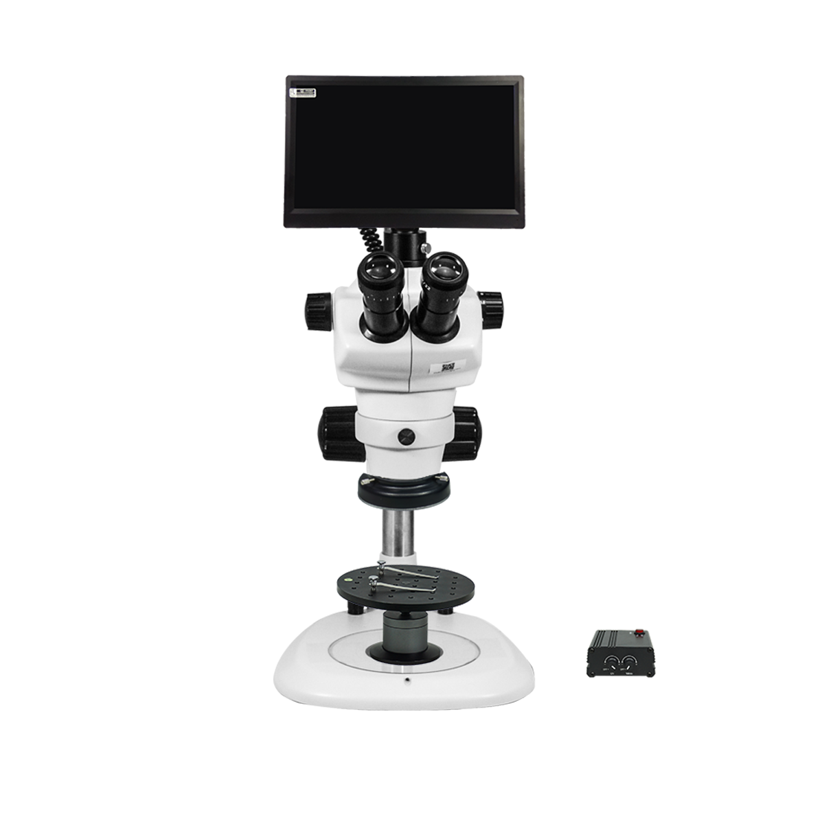 4-200X 5.0 Megapixels CMOS LED Light Post Stand LED Dual Illuminated ...