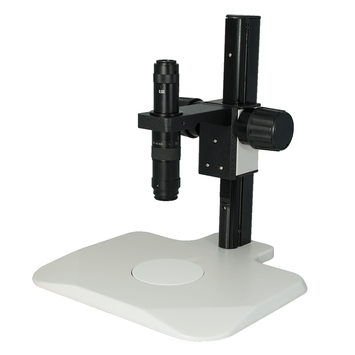 0.35X-2.25X Industrial Inspection Video Zoom Microscope, Track Stand ...