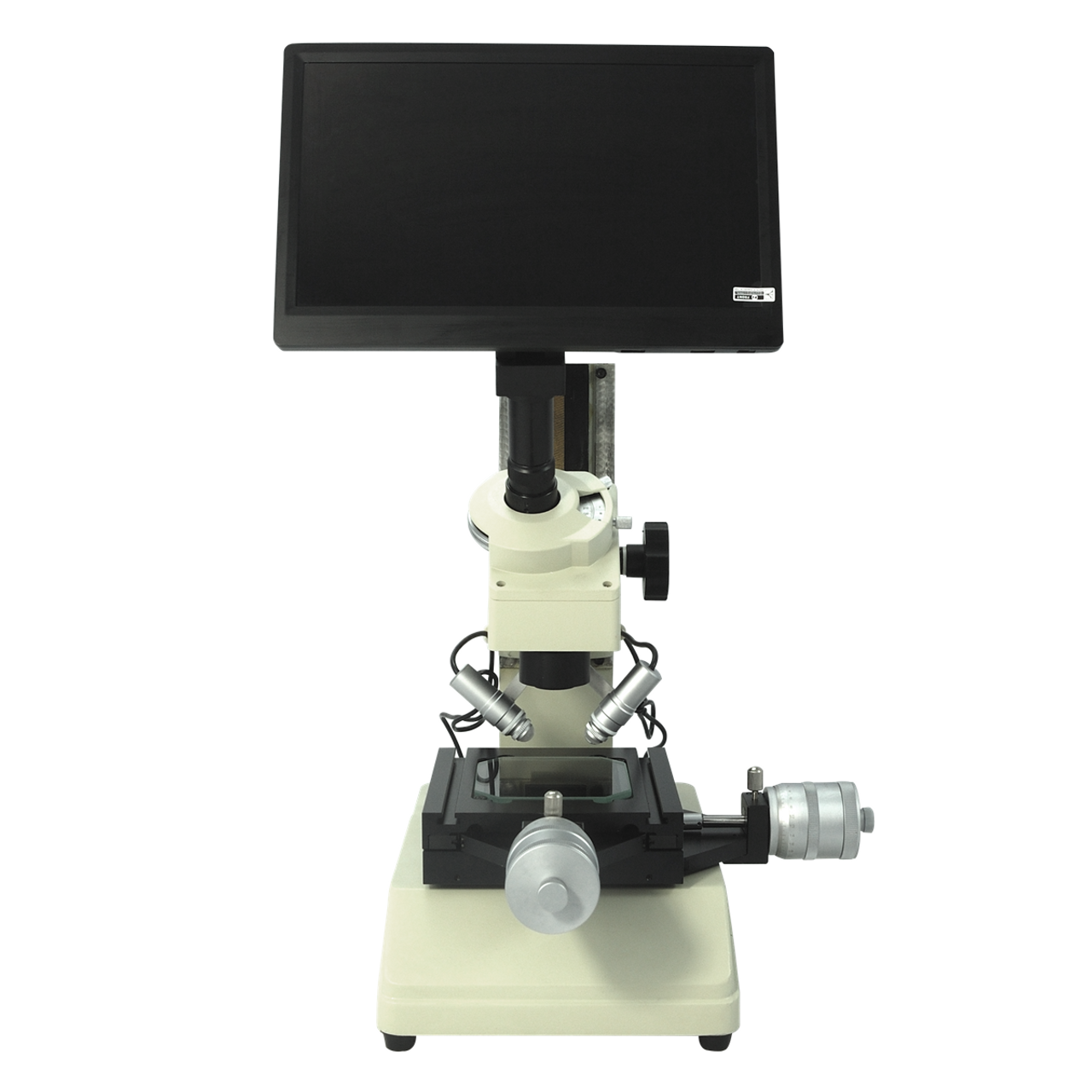 Toolmakers Microscope 30X 93.6X LED Industrial Inspection Measuring + LCD Digital Camera | View ...