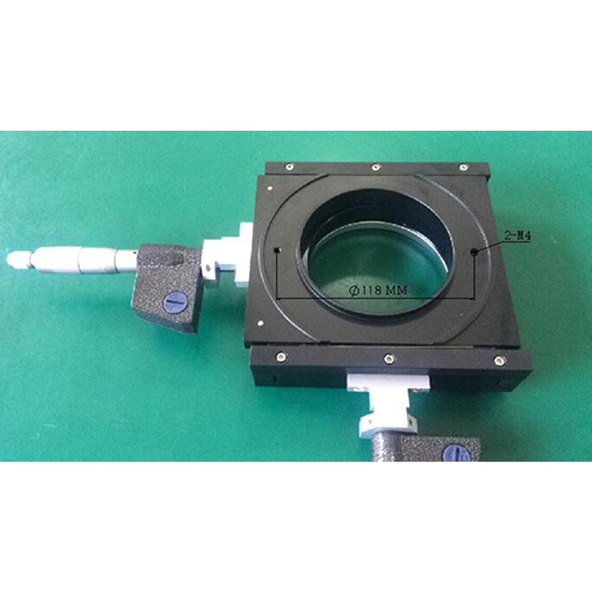 XY Mechanical Measurement Stage for Microscopes + Digital Micrometer ...