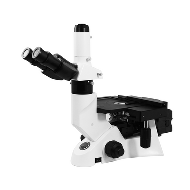 40X-400X Inverted Metallurgical Microscope, Trinocular, Halogen Light ...