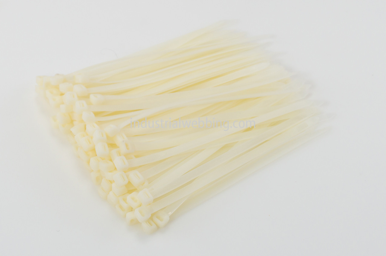 7.6 X 8 Nylon Tie Wraps from Industrial Webbing Corp