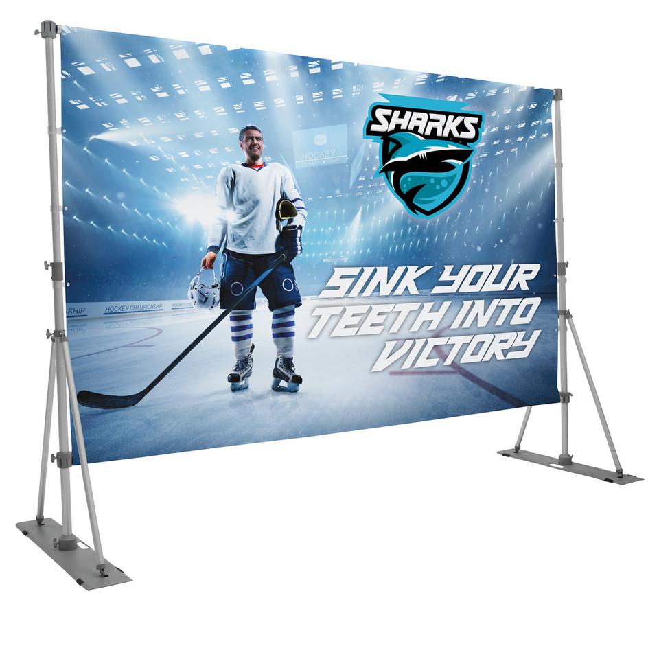 Elevate Your Outdoor Presence with Horizontal Banner Stands - Arrowhead ...