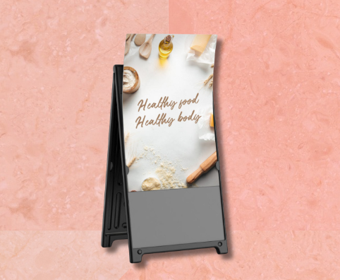 Discover the Versatility of the Black Signicade Deluxe A-Frame Sign ...