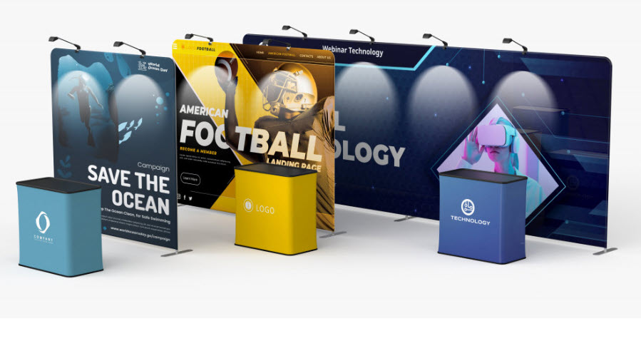 Top 5 Benefits of Tension Fabric Displays for Trade Shows - Arrowhead ...