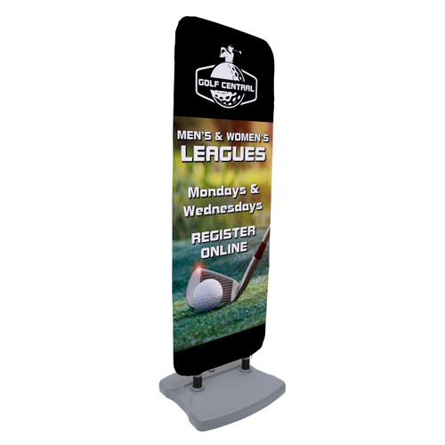 EuroFit Flex Sign Kit with Ballast Base 90 inch - Arrowhead Sign Company