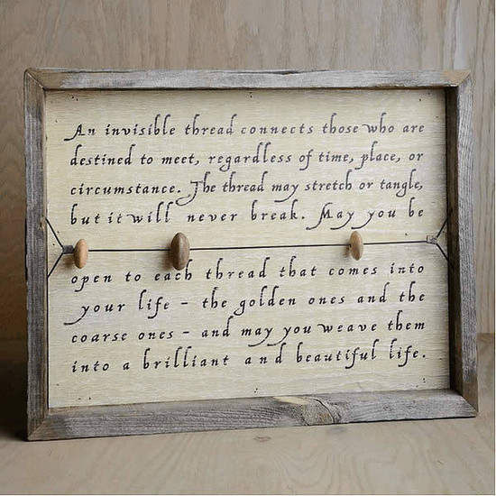 An Invisible Thread Art Print - Sugarboo and Co