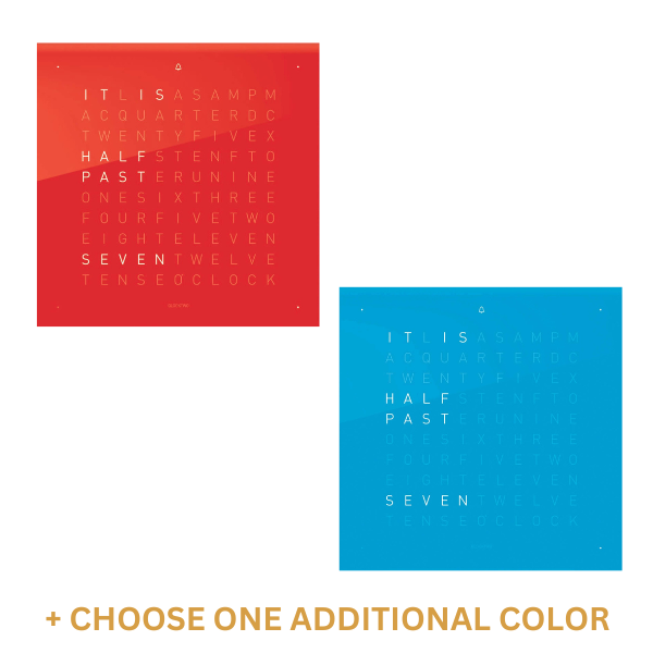 QLOCKTWO - EARTH 45 BLACK PEPPER