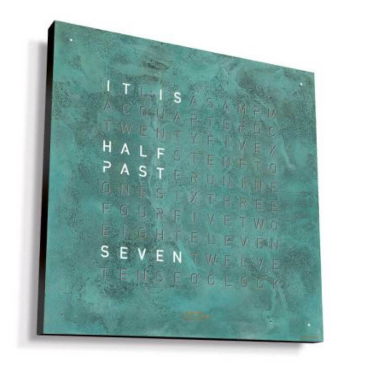 QLOCKTWO - EARTH 45 VINTAGE COPPER CREATOR'S EDITION