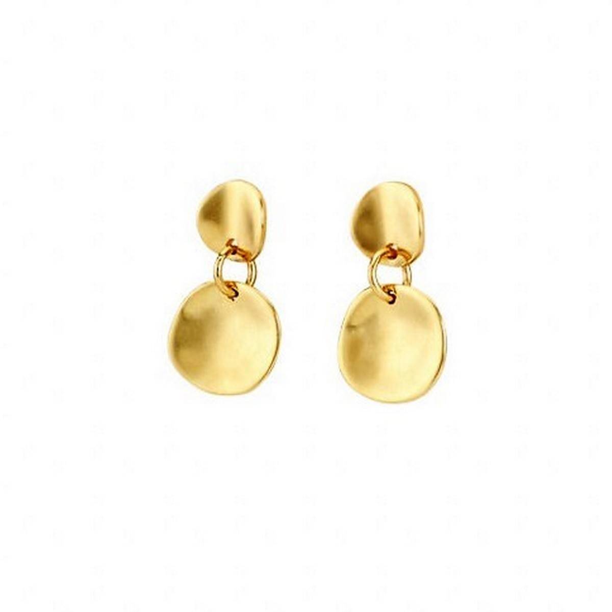 UNOde50 Scales Earrings Gold Women's Jewelry | Free Shipping
