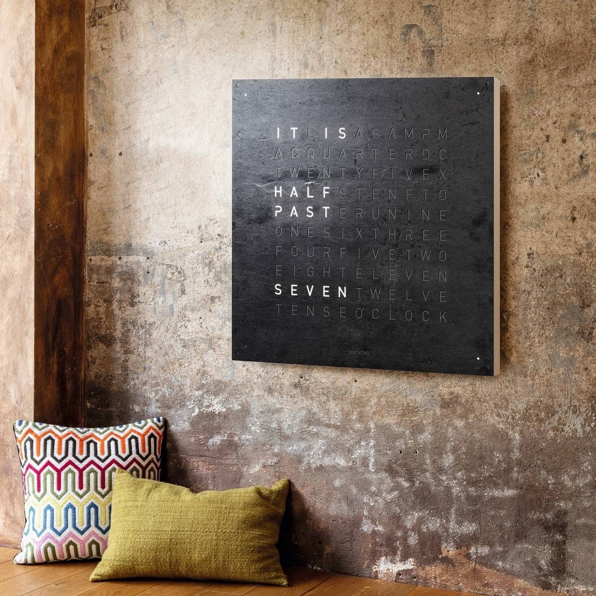 QLOCKTWO - EARTH 90 METAMORPHITE CREATOR'S EDITION