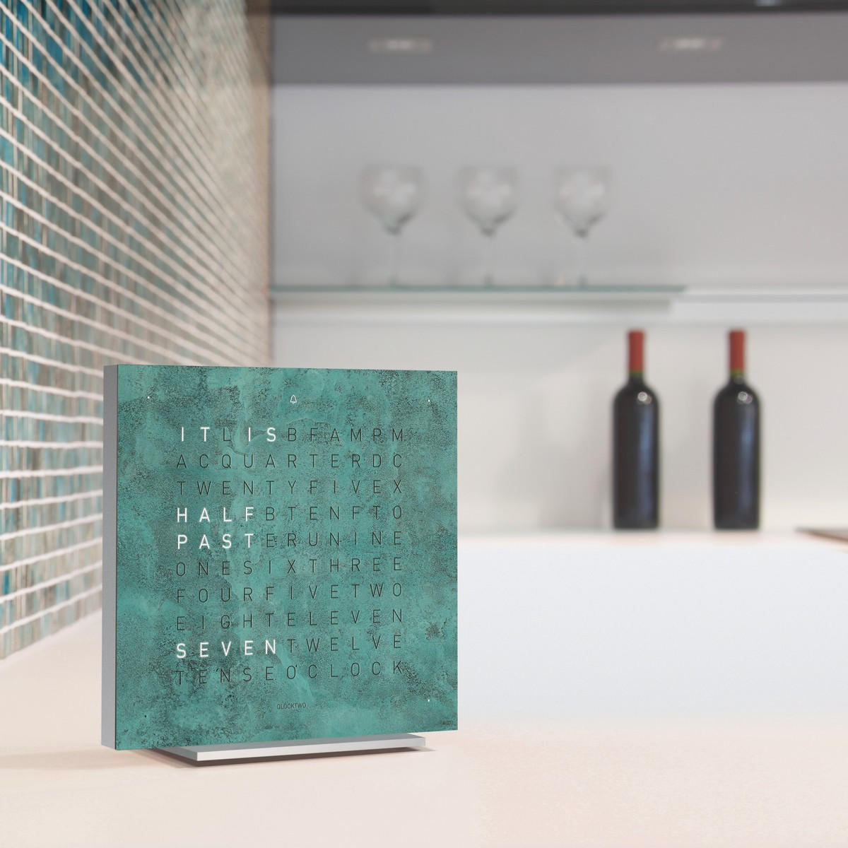 QLOCKTWO - EARTH 13.5 - VINTAGE COPPER CREATOR'S EDITION