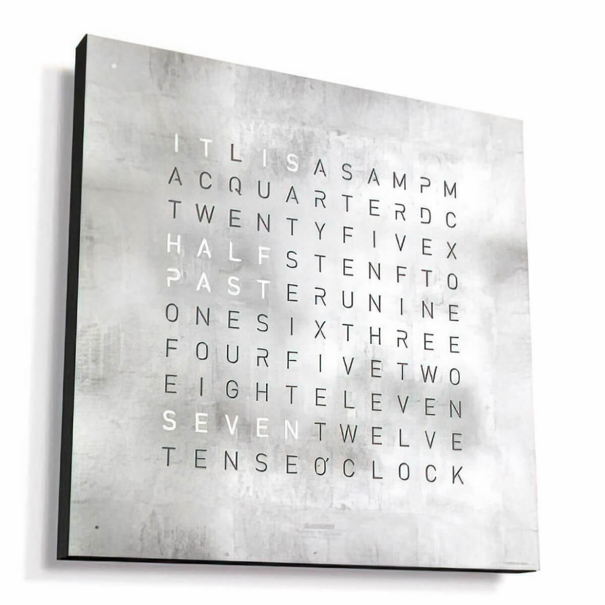 QLOCKTWO - EARTH 45 PLATINUM CREATOR'S EDITION