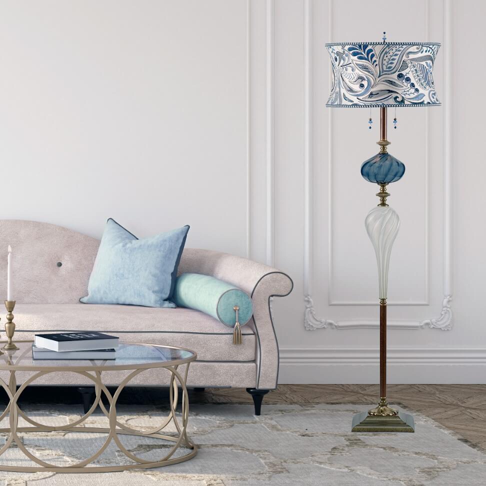 Create a Living Room Focal Point With Kinzig Design Lamps - The Giving ...