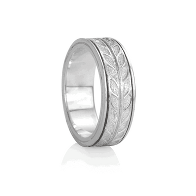 Meditation Spinner Ring Hailey Sterling Silver Israel