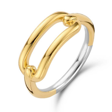 Open Band Gold Ring by Ti Sento | Giving Tree Gallery