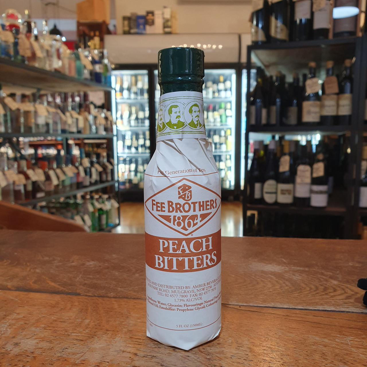 Fee Brothers Peach Bitters Bitters 150ml - Cahns Wines & Spirits