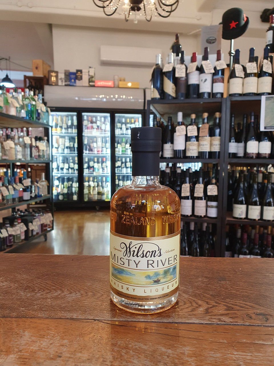 New Zealand Whisky Co - 'Wilson's 'Misty River' Whisky Liqueur. - 375ml ...