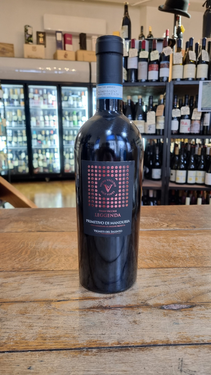 Vigne Vecchie Leggenda - Primitivo di Manduria 2019/22 - Cahns Wines ...