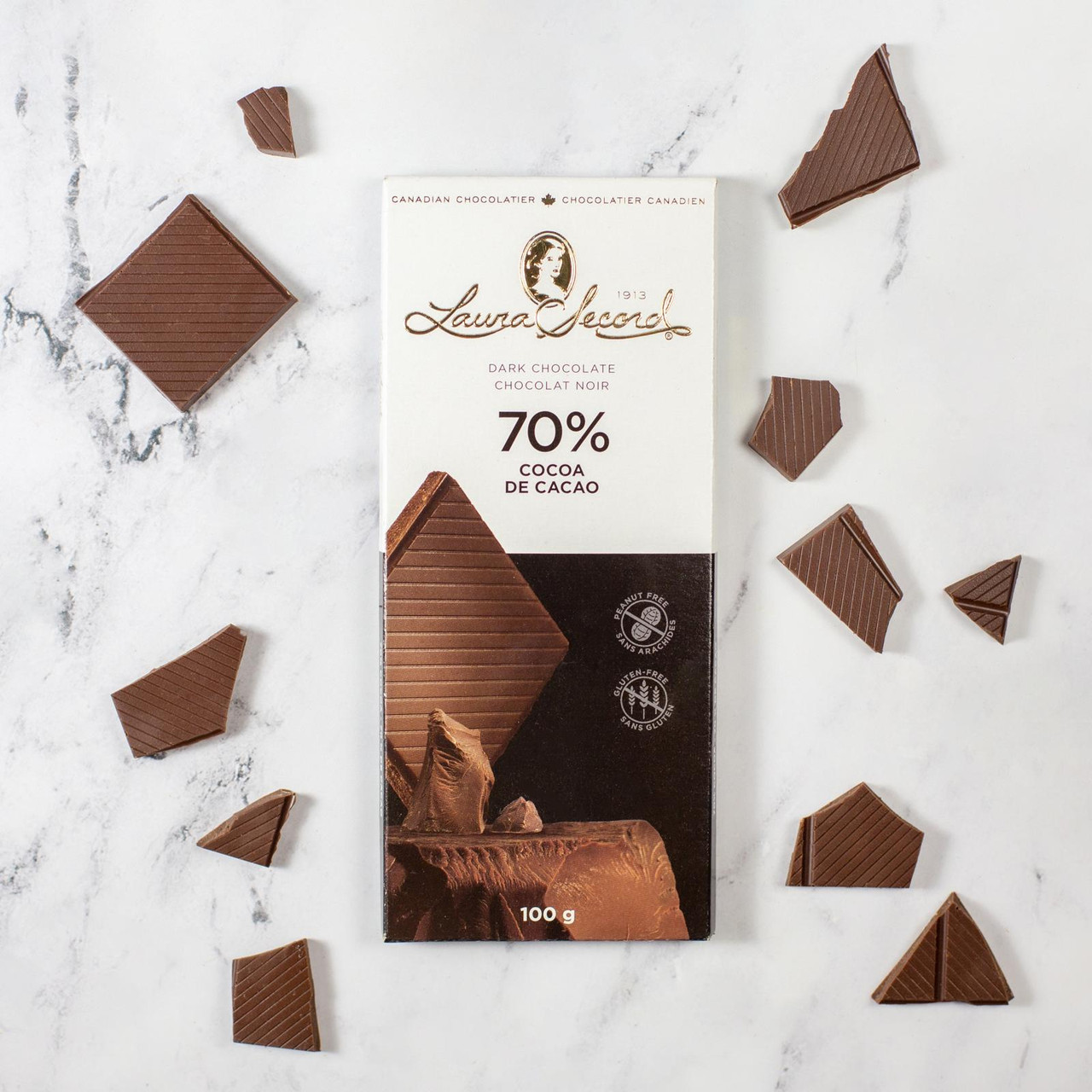 70% Dark chocolate Baby Bruno bunny bar 25g