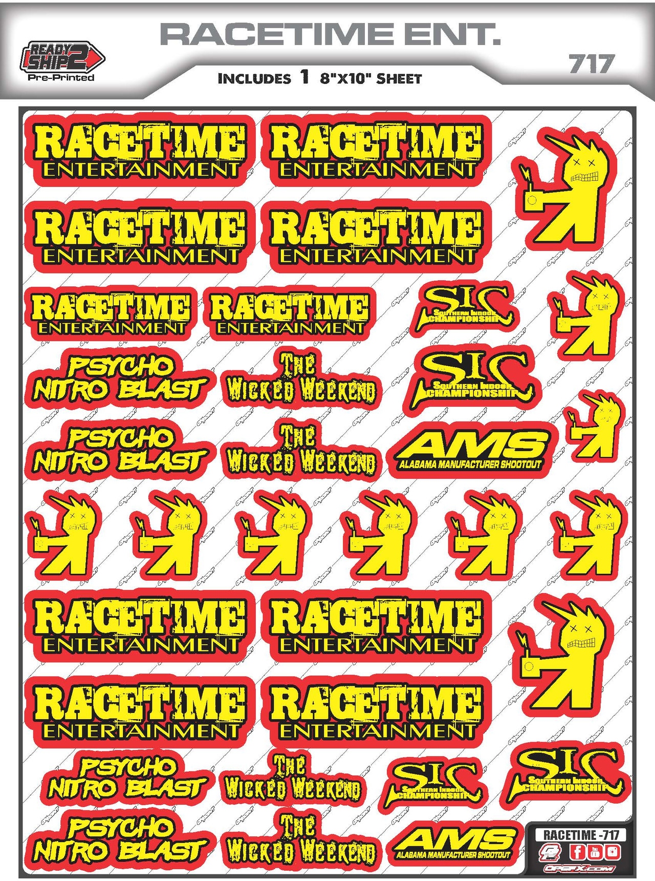 Custom Race Stickers - Page 1 - OnPoint Graphix