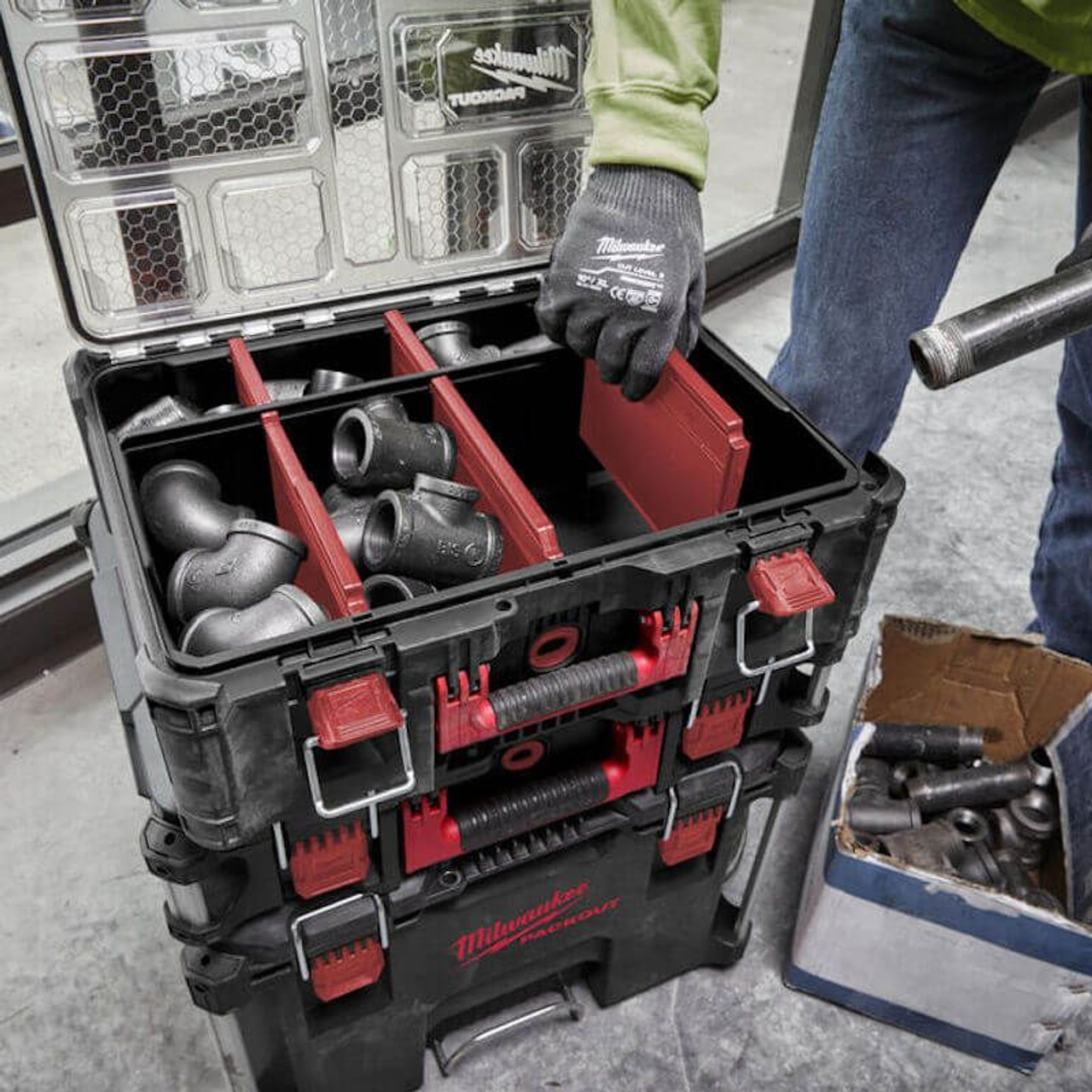 Milwaukee organiser packout store