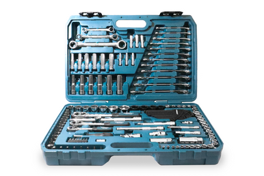 Signet 127pc Metric Tool Kit 1/4 3/8 1/2 Drive - Tool Truck UK