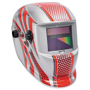 GYS LCD Venus 9/13G True Colour Welding Helmet - Red - Tool Truck UK