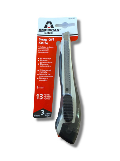American Line Breakaway Knife 9mm x 13pt - Tool Truck UK