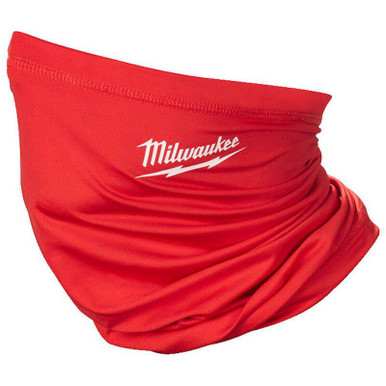 Milwaukee Neck Gaiter & Face Mask Snood Tube - Red 4933478780 - Tool ...