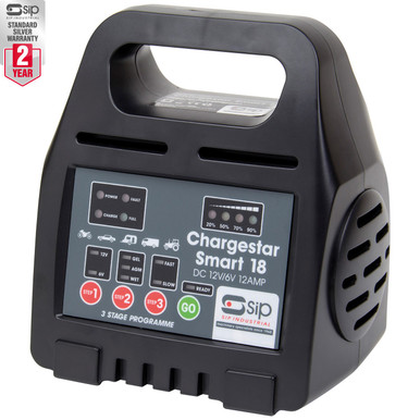 SIP Chargestar Smart 18 Battery Charger - Tool Truck UK