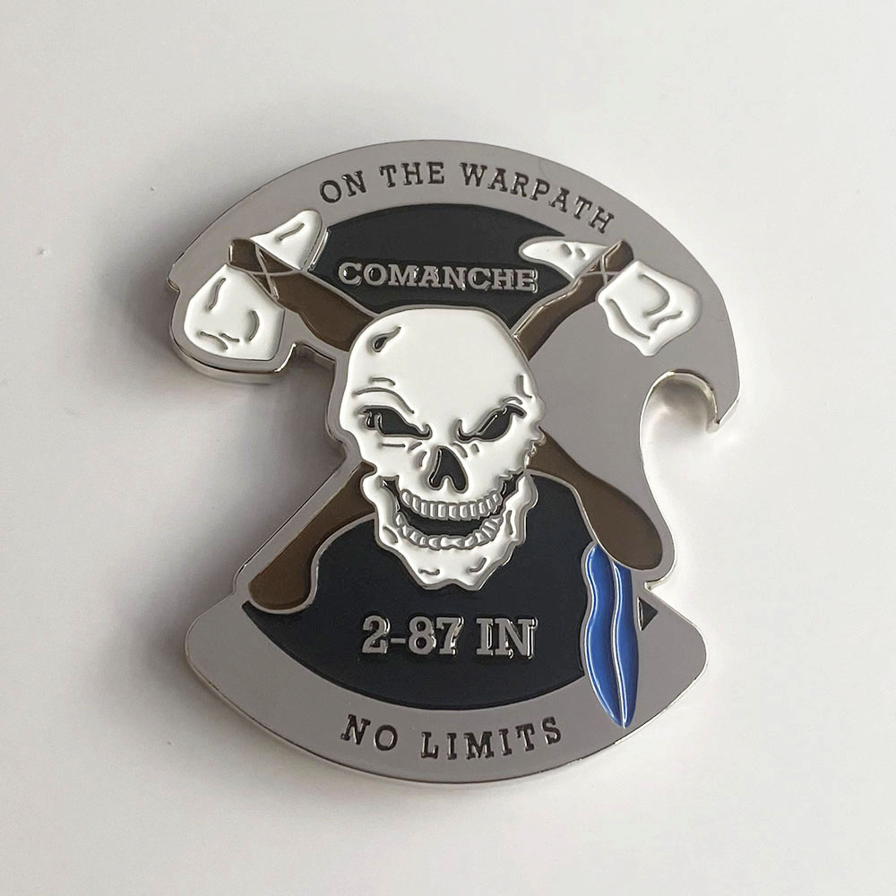 Custom Challenge Coins from www.logotags.com - DogTags.com