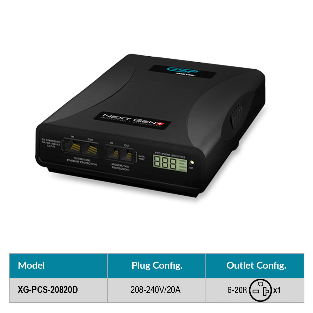 Next Gen PCS XG-PCS-20820D - ESP & SurgeX Online