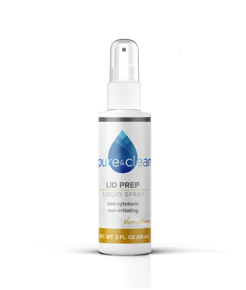 Lid Prep Hydrogel 2 oz. Spray [Box of 12 spray bottles] - pure&clean ...