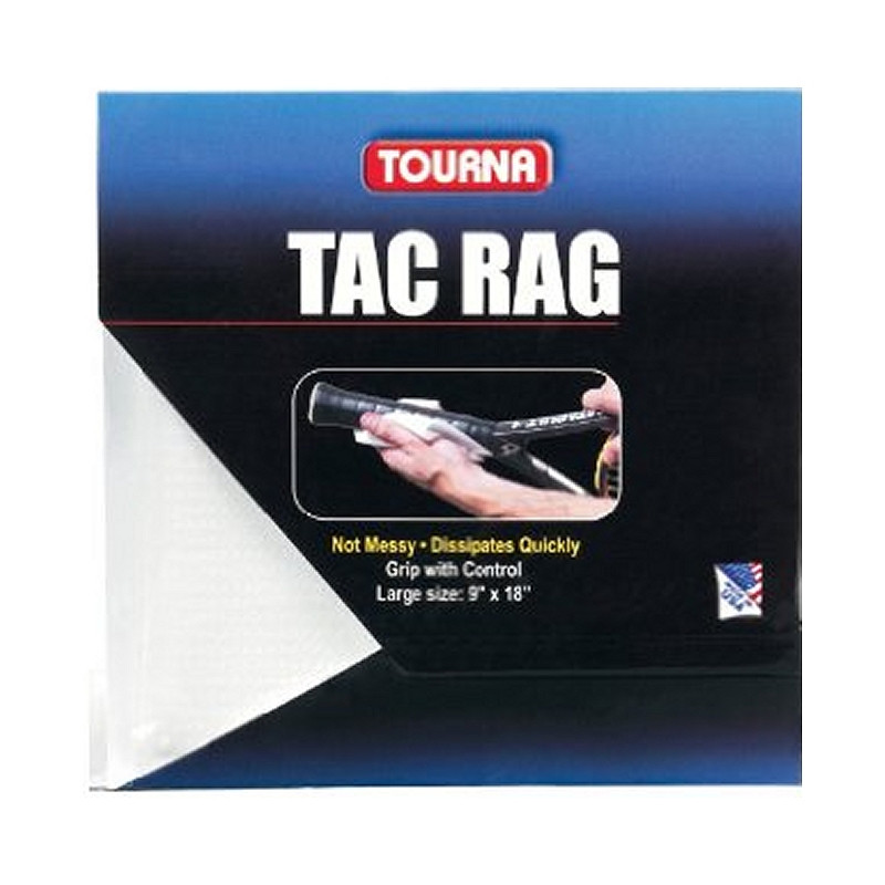 Tourna Tac Rag, Tacky Rag for racquet or paddle grip - Bell Racquet Sports
