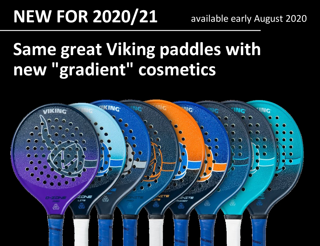 2020 Viking Paddles for Platform Tennis / POP Tennis with a Gradient ...